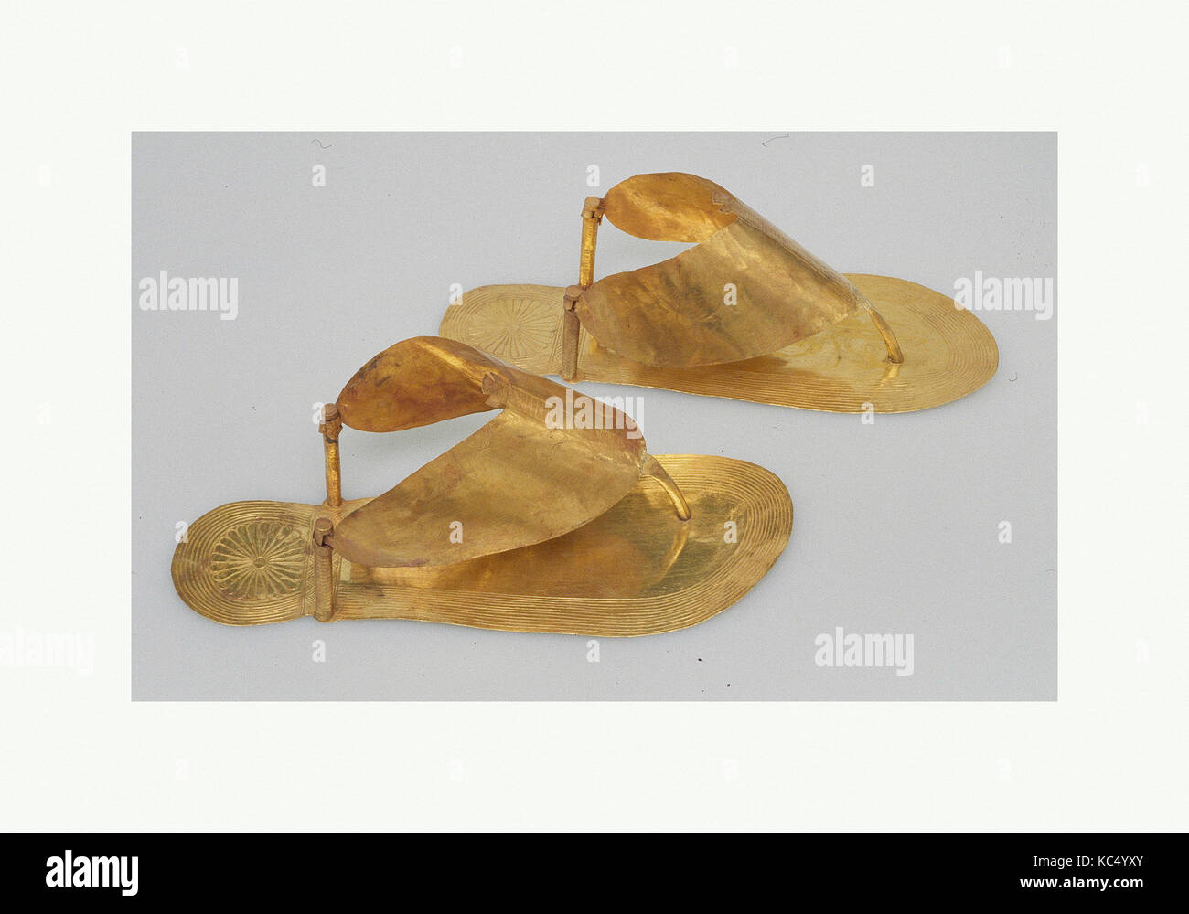 Sandals, New Kingdom, Dynasty 18, ca. 1479–1425 B.C., From Egypt, Upper ...