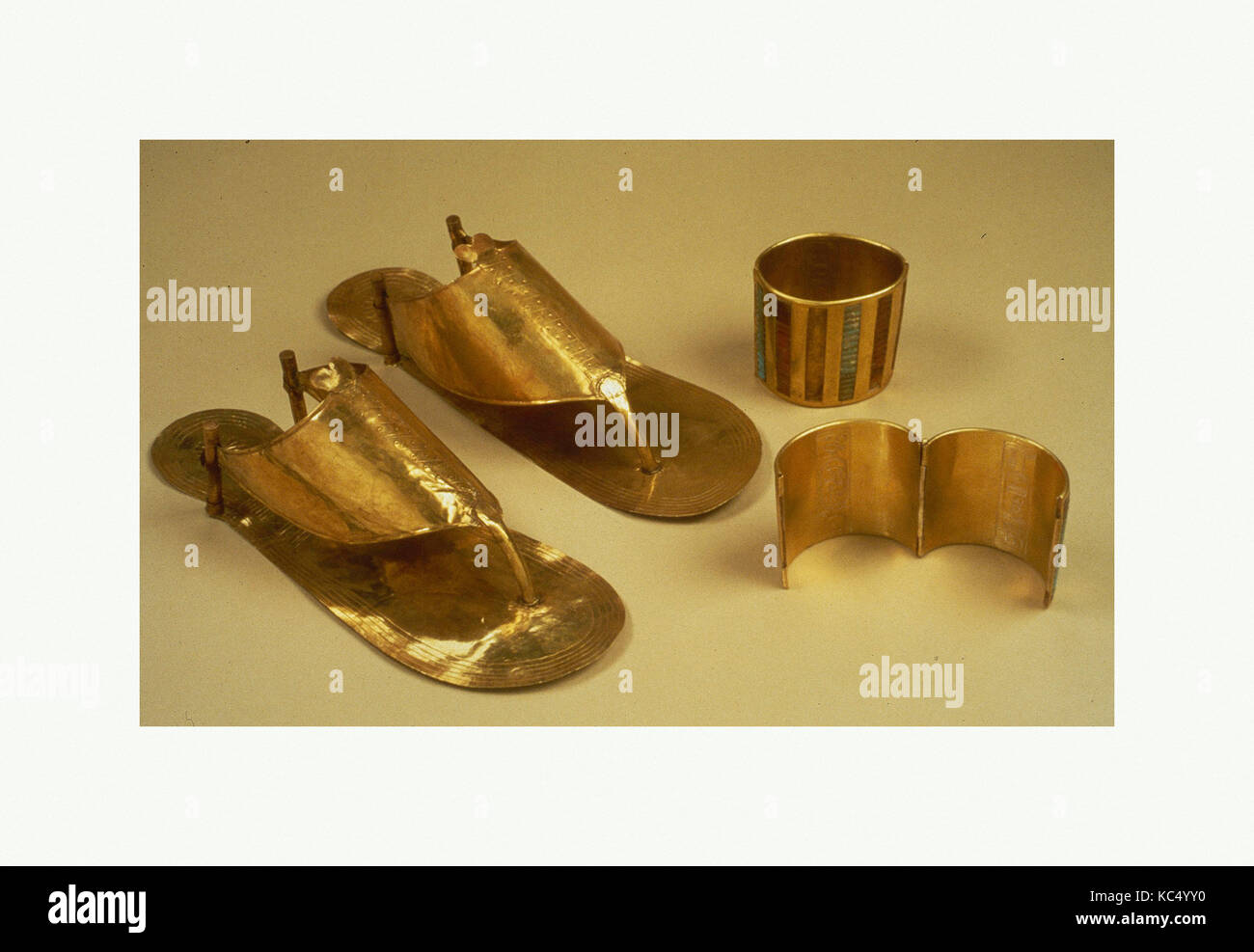 Sandals, New Kingdom, Dynasty 18, ca. 1479–1425 B.C., From Egypt, Upper ...