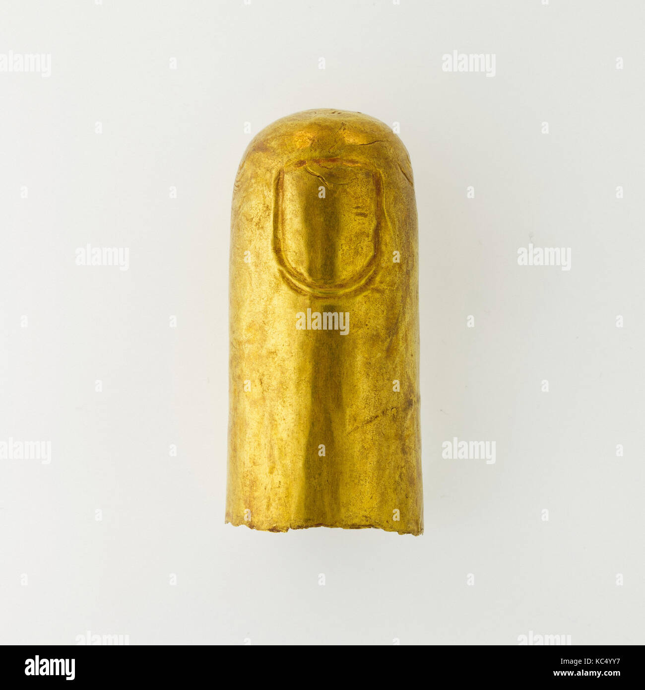 Finger stall, New Kingdom, Dynasty 18, ca. 1479–1425 B.C., From Egypt ...