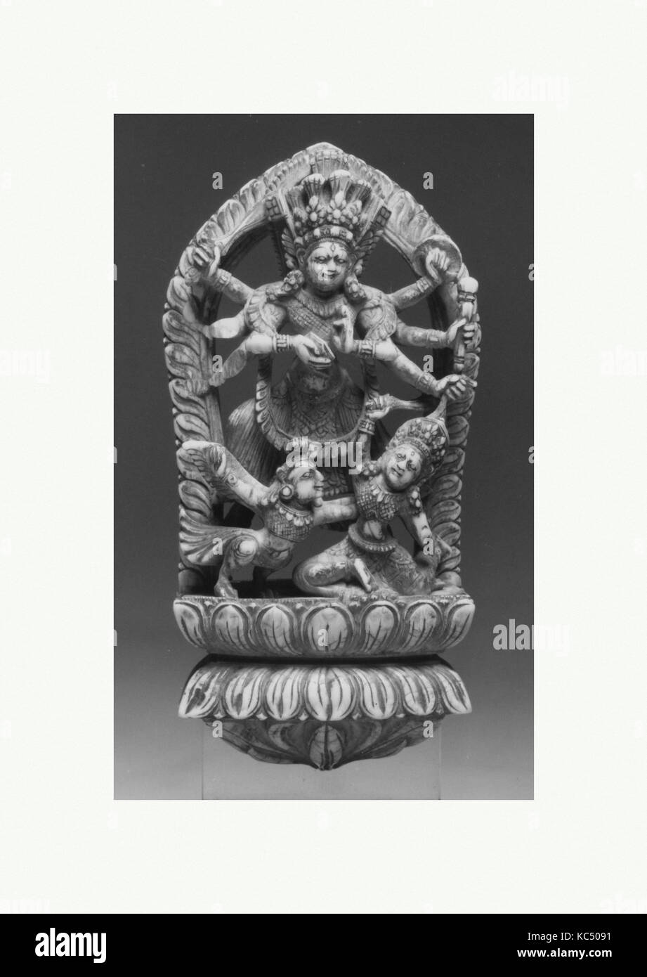 Wrathful eight armed goddess slaying hi-res stock photography and ...