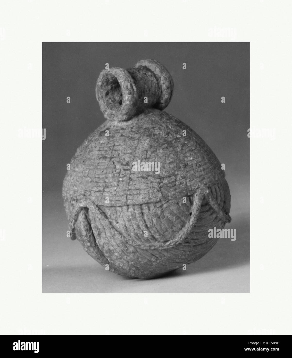 Bell, Late period, ca. 300 B.C.–A.D. 200, Thailand (Ban Chiang), Bronze ...