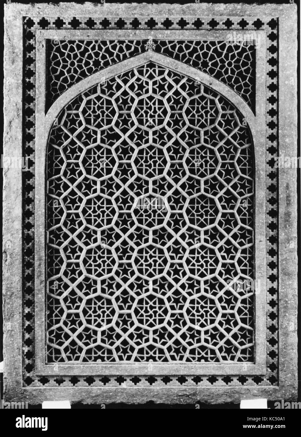 Pierced Window Screen, second half 16th century, Probably made in India ...