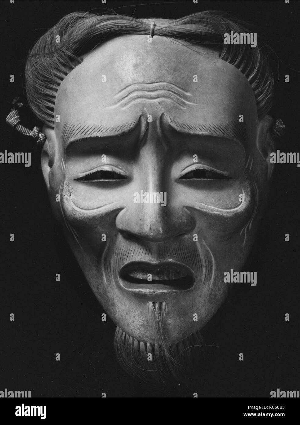 Painted old man Black and White Stock Photos & Images - Alamy