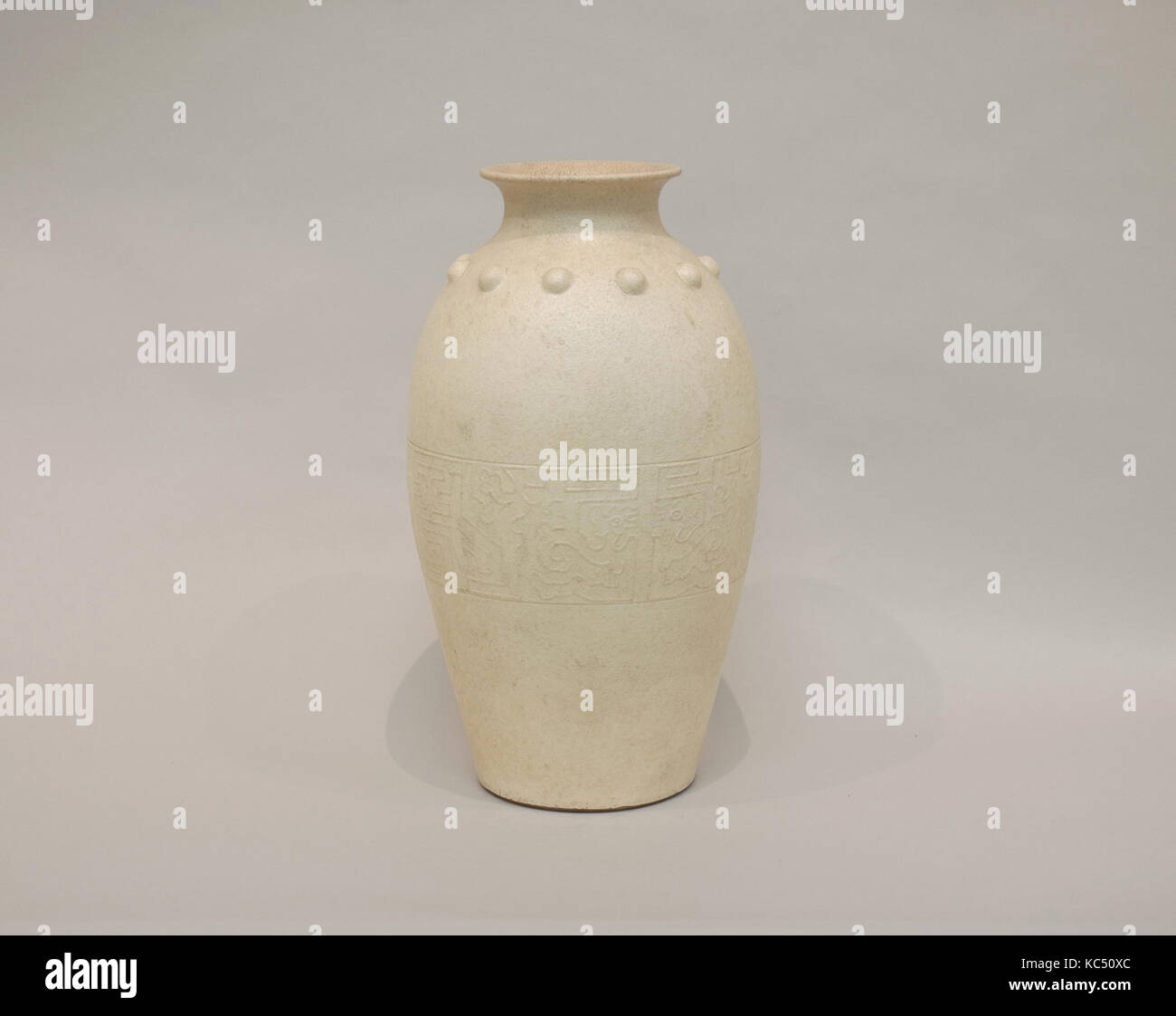 Vase, Song dynasty (960–1279), China, Pottery (Jiangnan ware (?), Ding ...