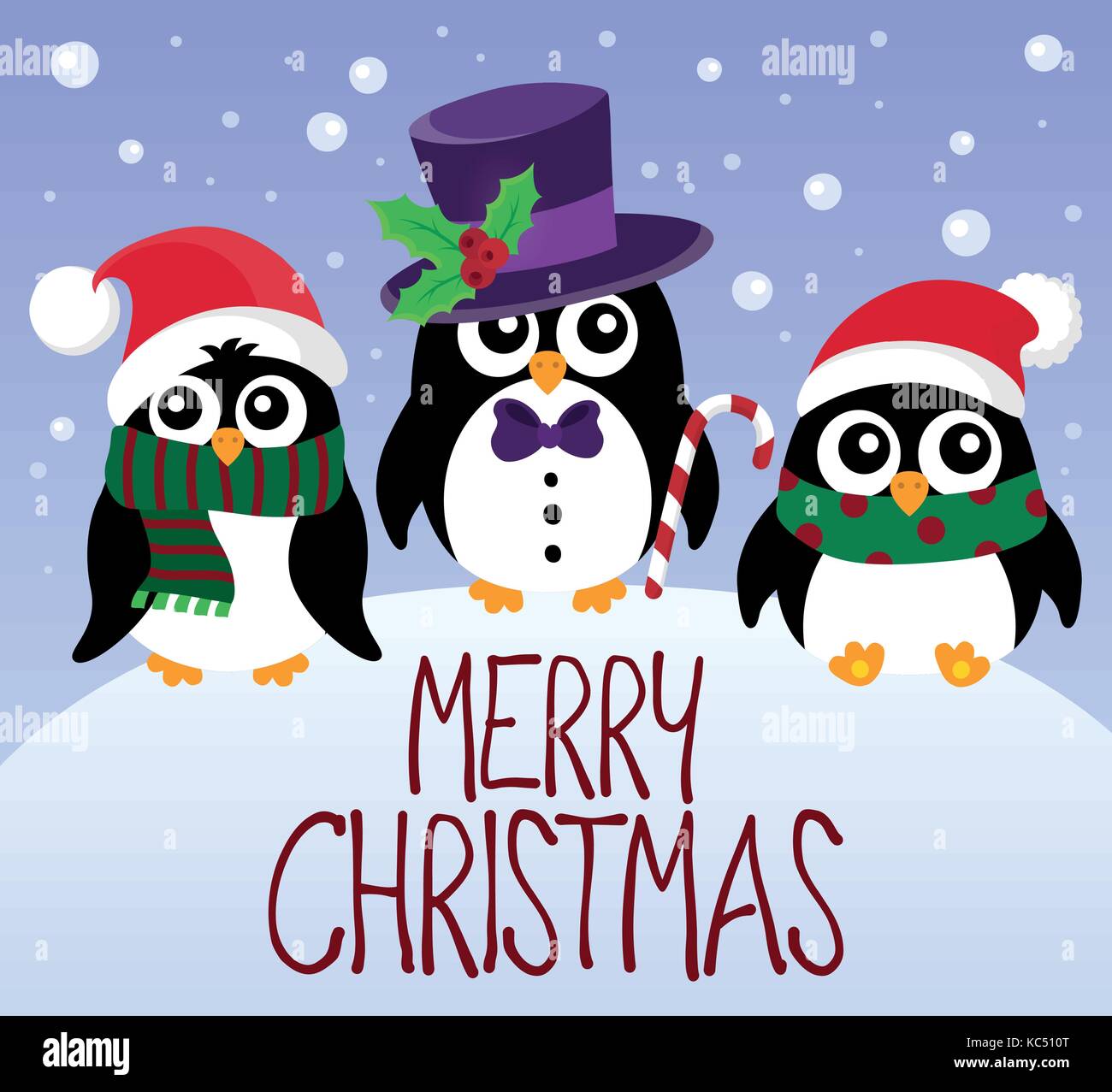 Merry Christmas topic image 5 - eps10 vector illustration Stock Vector ...