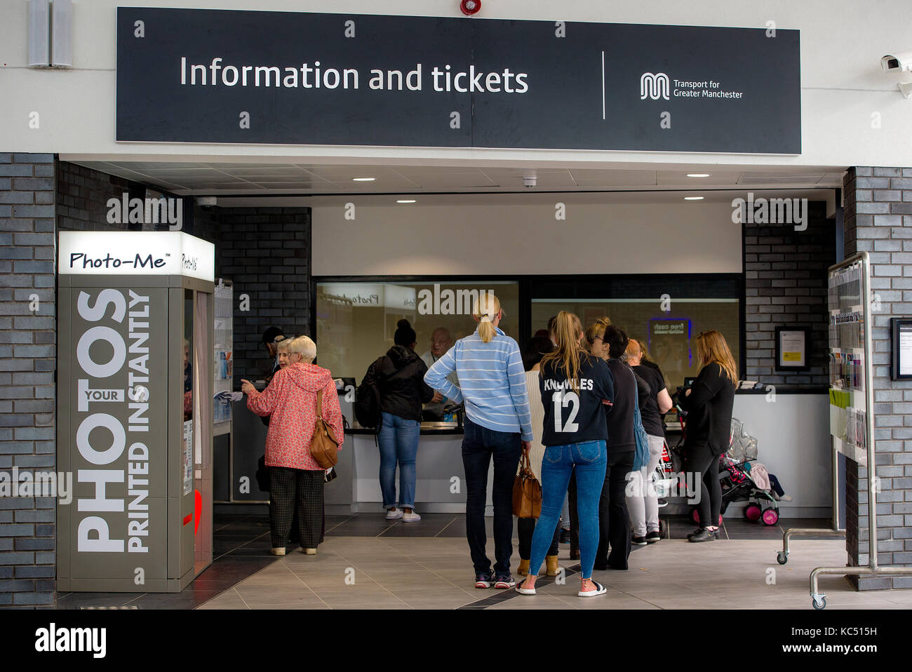 The new Bolton Interchange bus and rail station. Picture by Paul Heyes ...
