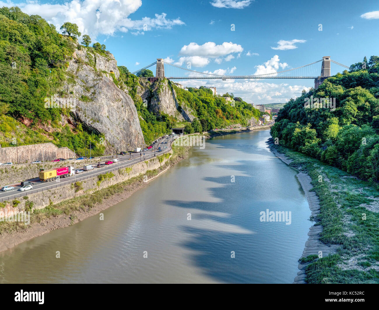Aerial view river avon hi-res stock photography and images - Alamy