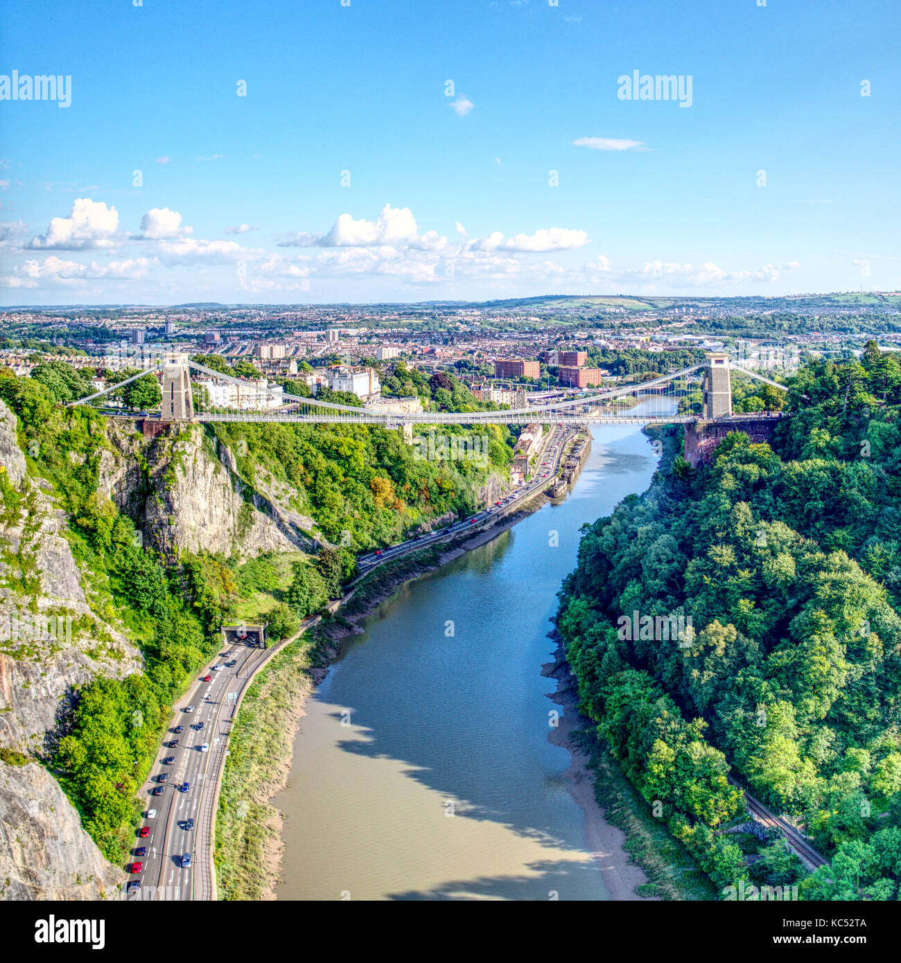 Aerial view river avon hi-res stock photography and images - Alamy