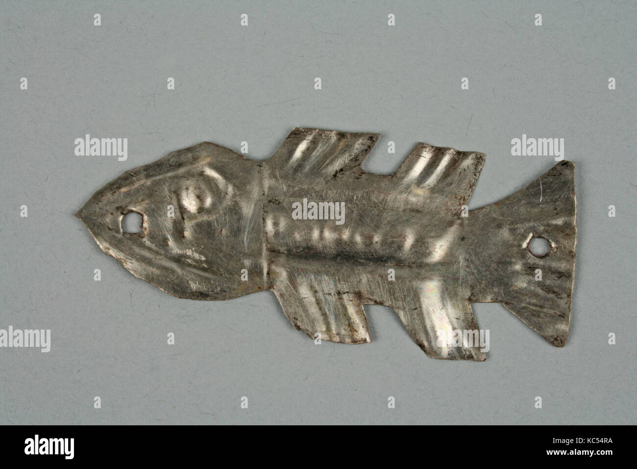 Textile Ornament, 14th–15th century, Peru, Chimú, Silver, D. 2 3/8 in ...