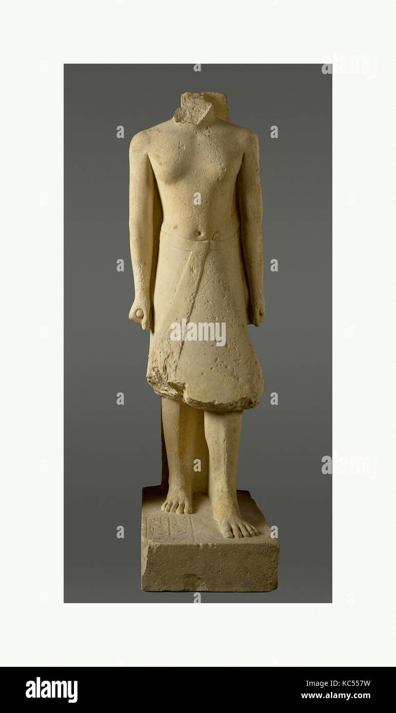 Headless statue of Babaef as older man, ca. 2475–2450 B.C Stock Photo ...