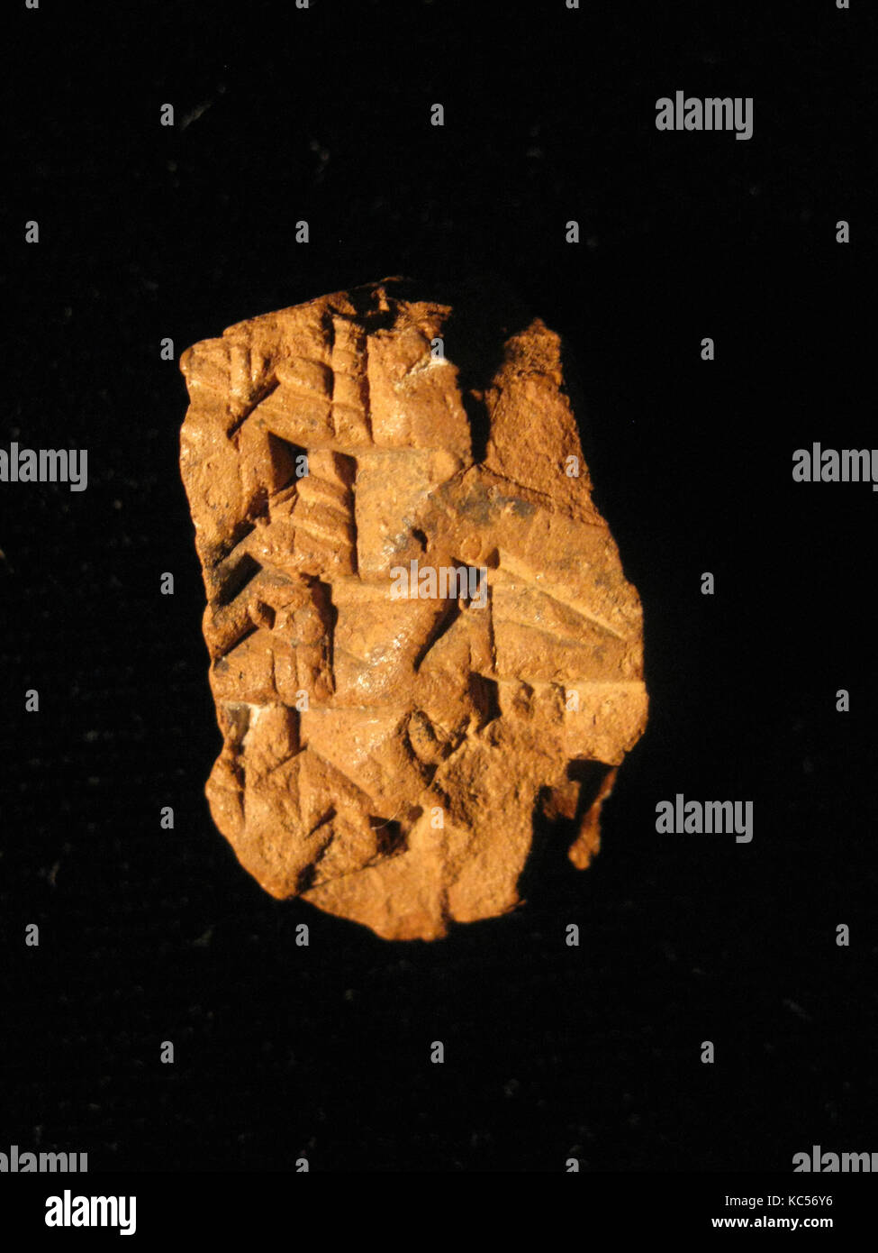 Cuneiform tablet: unidentified fragment, ca. late 1st millennium B.C ...