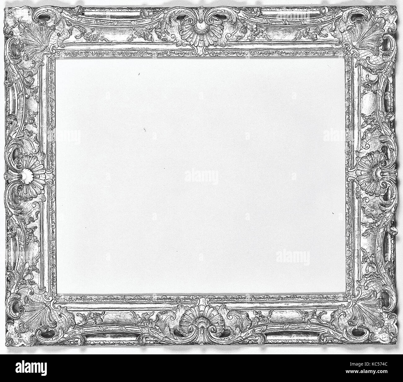 Swept frame, 1895–1910 (?), style ca. 1735 (?), French, Oak lower ...