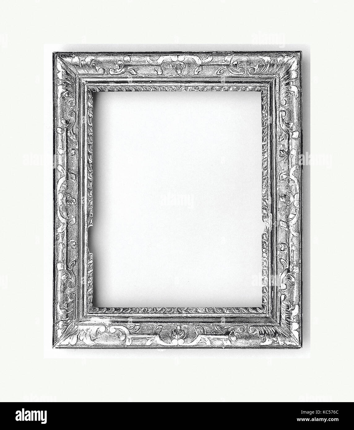 Queen Anne frame, ca. 1720, British, Lime; beech feather keys, 30.4 x ...