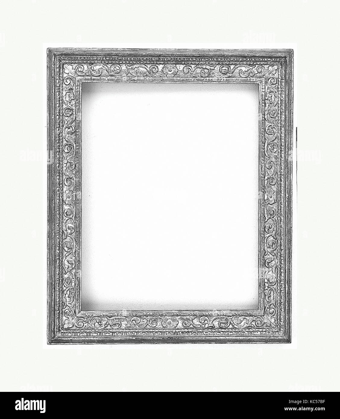 Cassetta frame, 16th century, Italian, Veneto, Poplar, Overall: 26 x 31 ...
