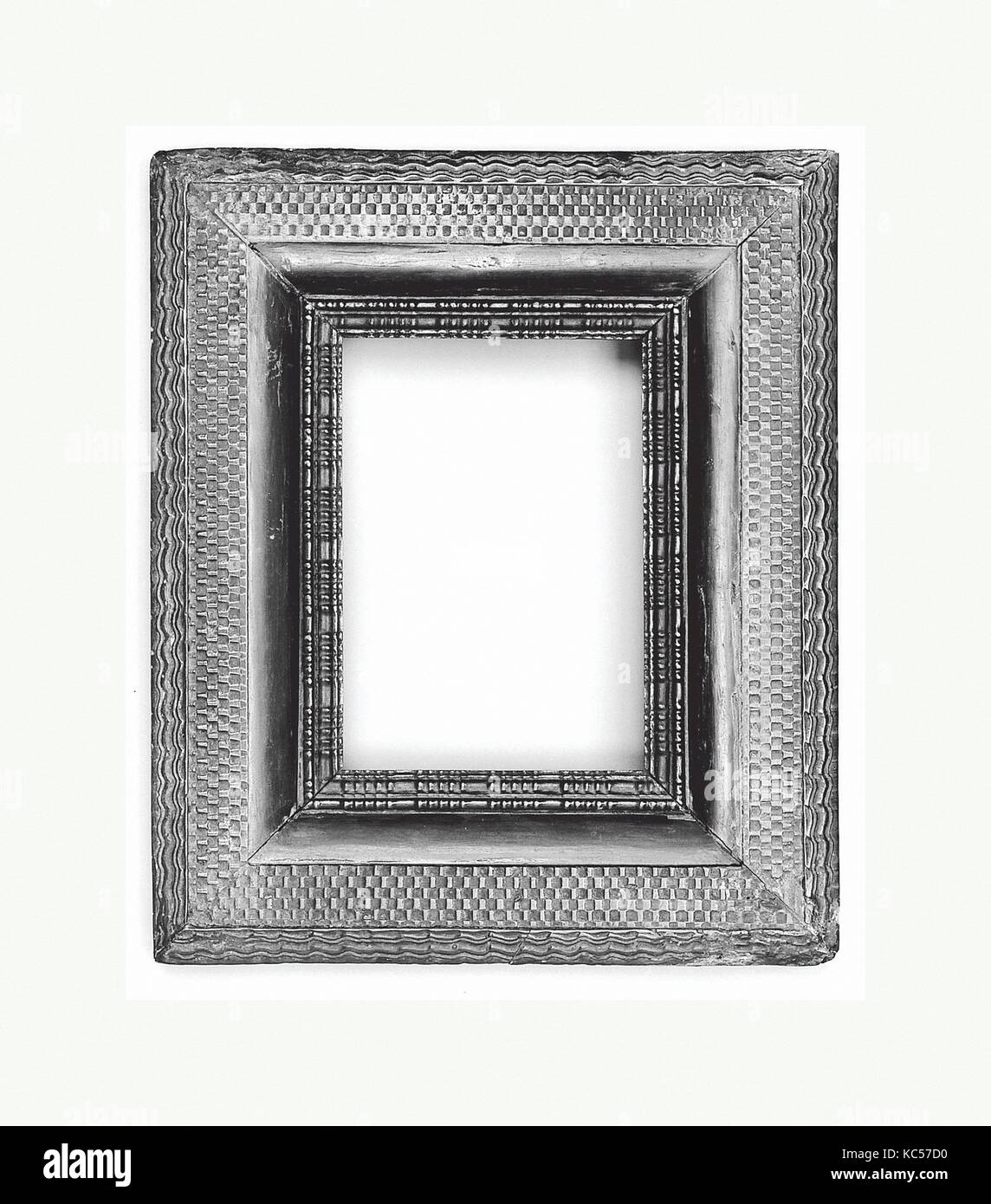 Reverse ripple cassetta frame, mid-17th century, Central European, Pine ...