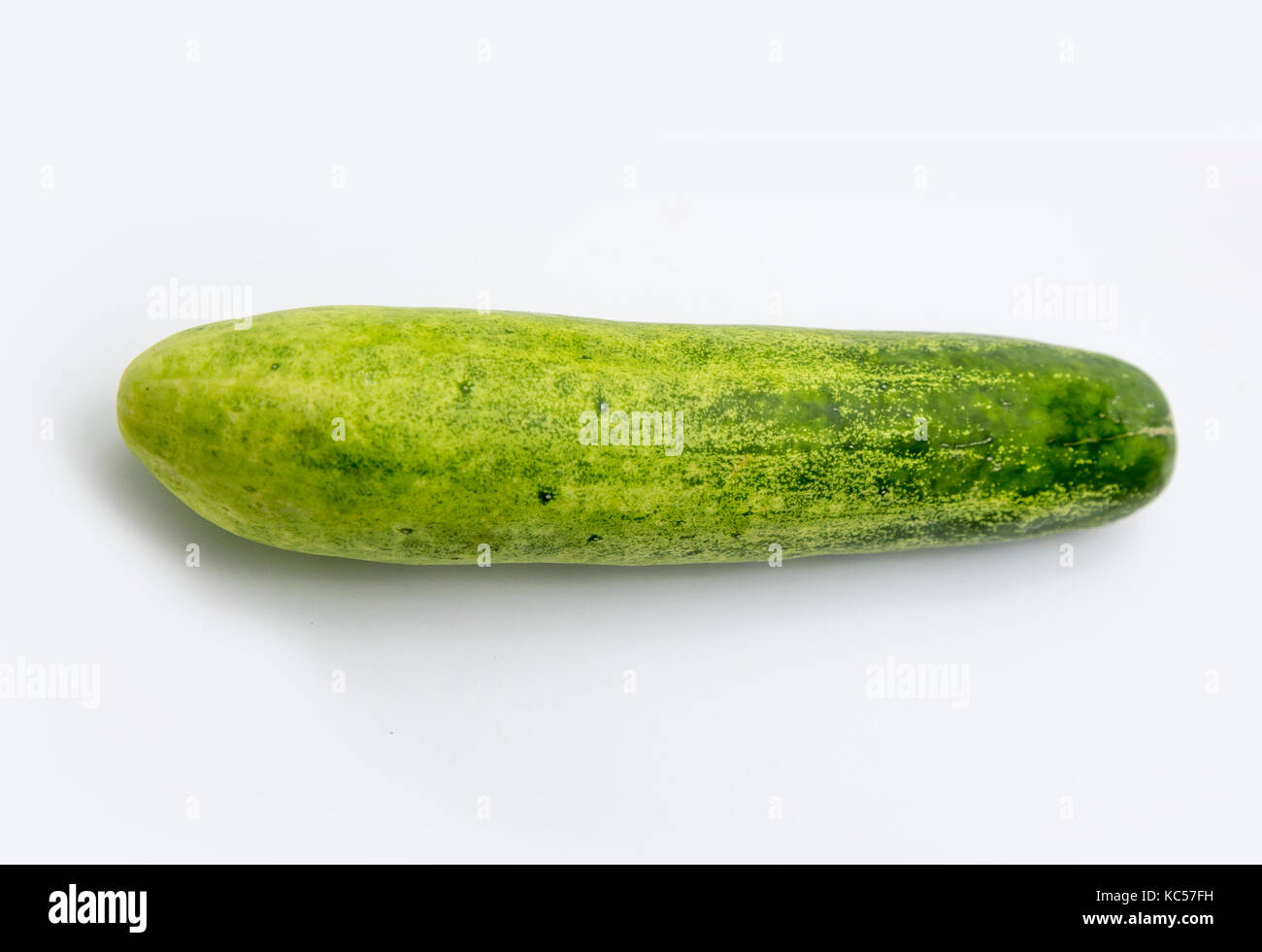 cucumber on white background Stock Photo - Alamy