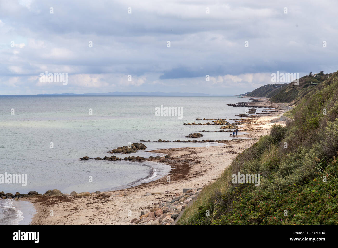 Tisvilde coast line Stock Photo - Alamy
