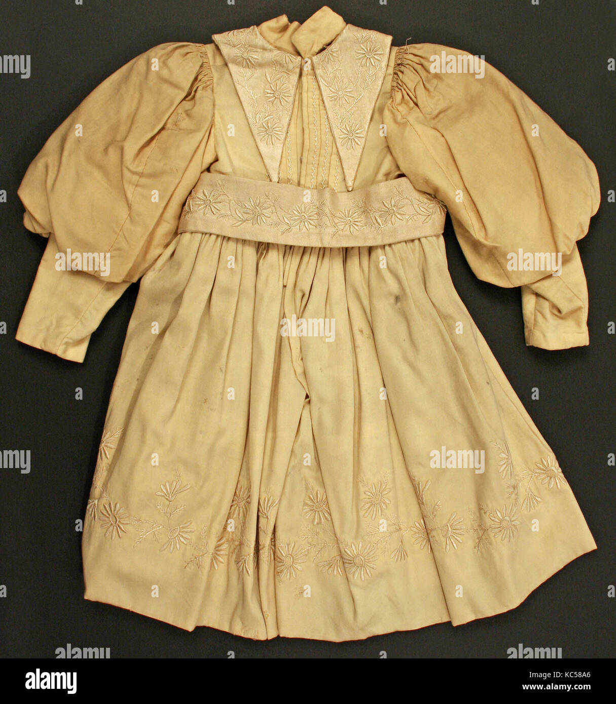 Dress, ca. 1891, American or European Stock Photo - Alamy