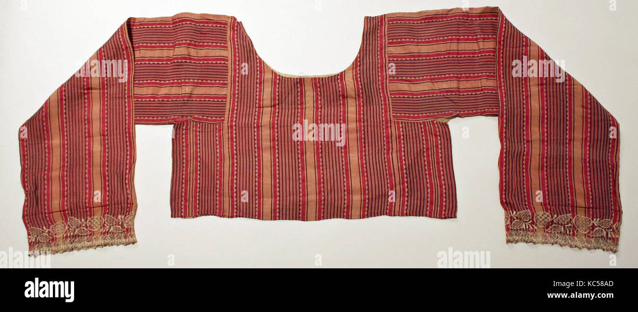 Blouse, mid-18th century, Philippine, silk, piña cloth Stock Photo - Alamy