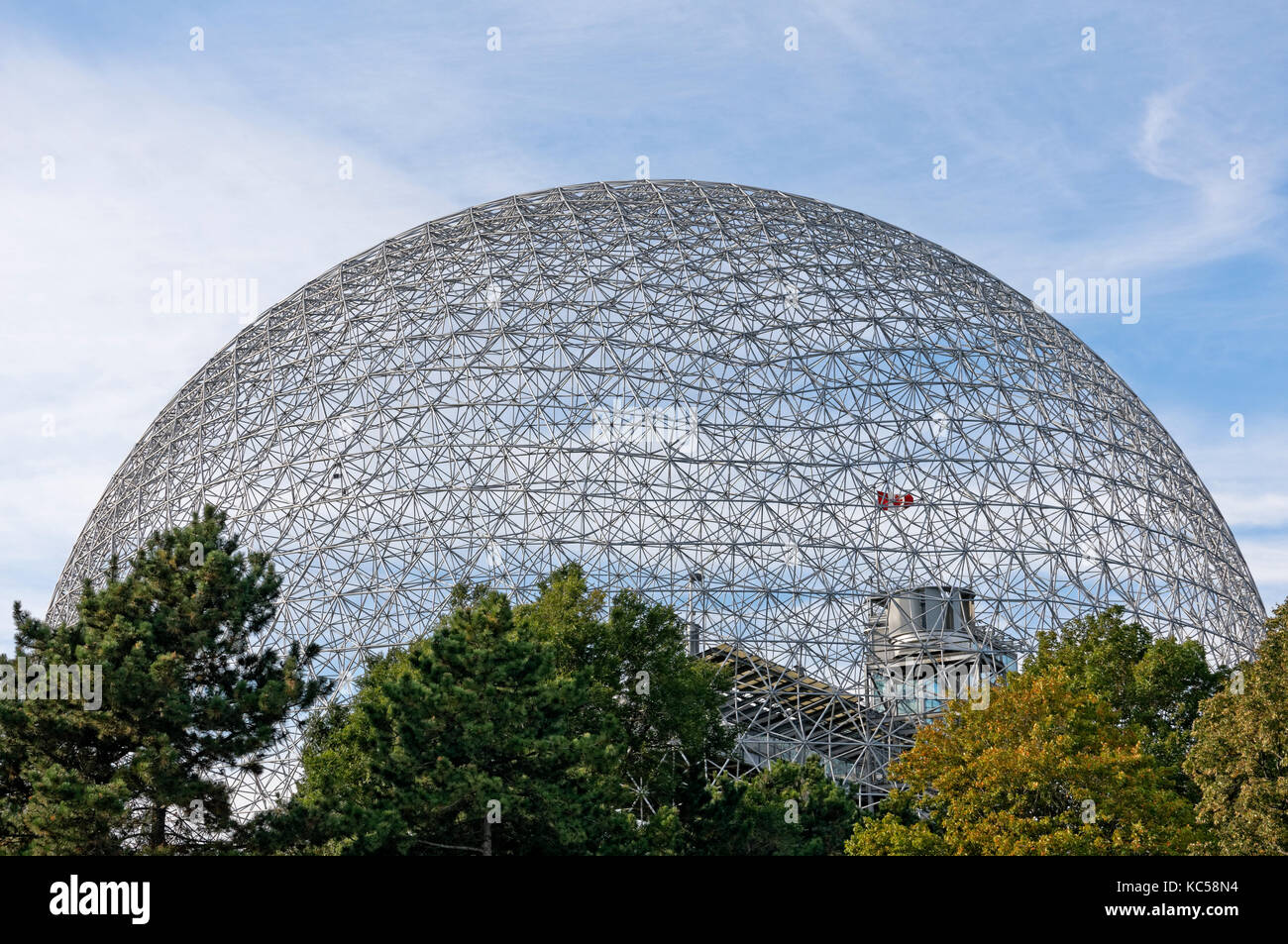 Montreal Biosphere Environment Museum geodesic dome in Parc Jean ...