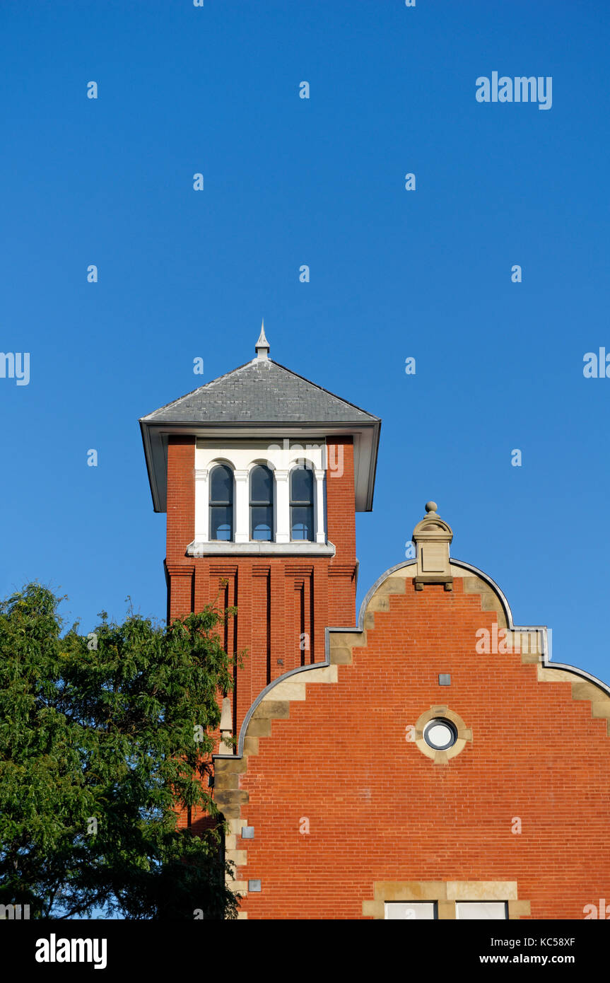 Tower of the Central Fire Station Number1, now the Centro d'histoire de ...