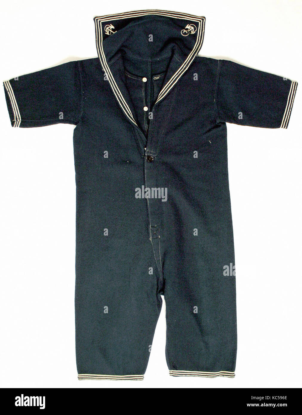 Bathing suit, 1894–96, American, wool, cotton Stock Photo - Alamy