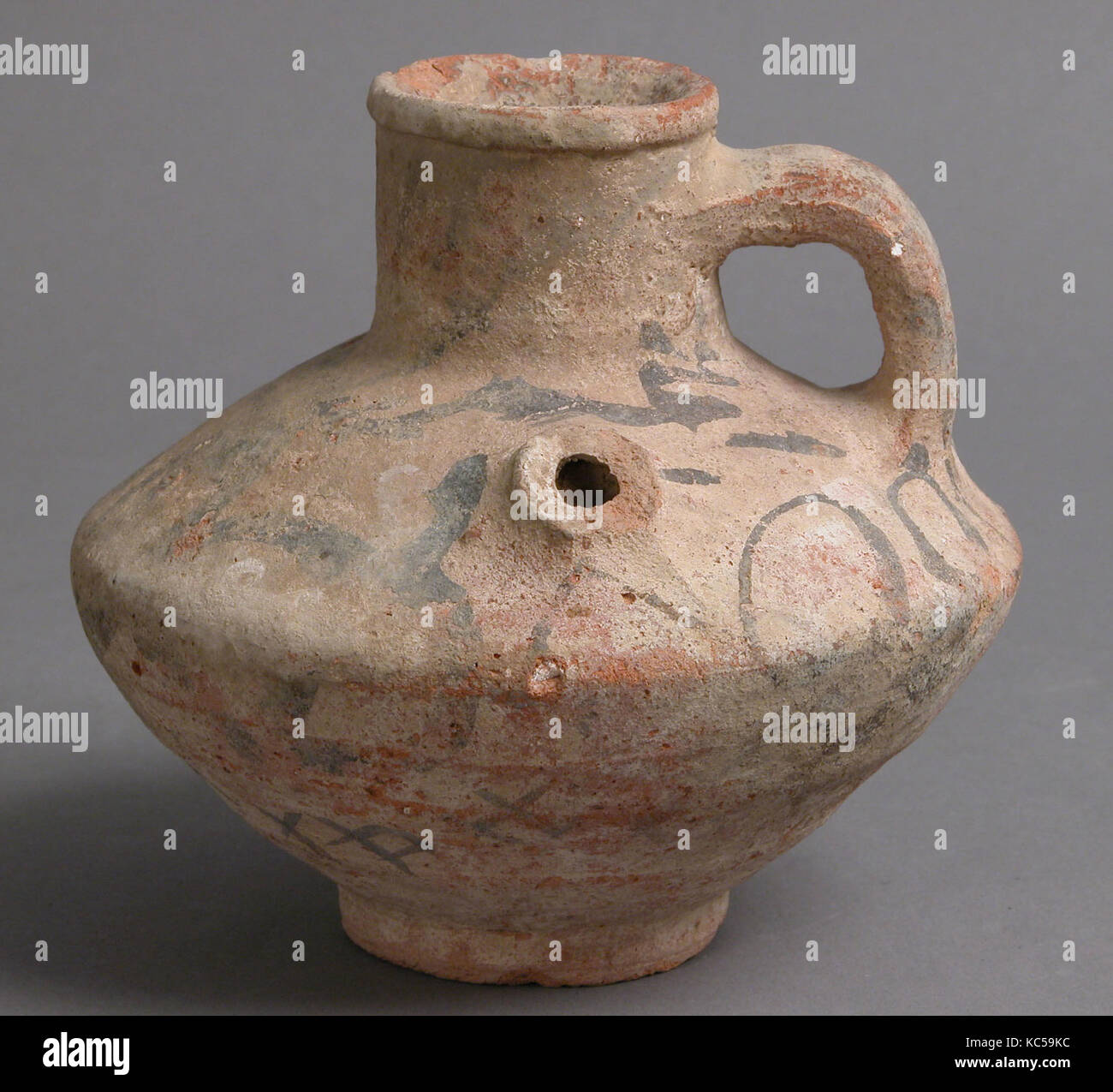 Jug, 4th–7th century, Made in Kharga Oasis, Byzantine Egypt, Coptic ...