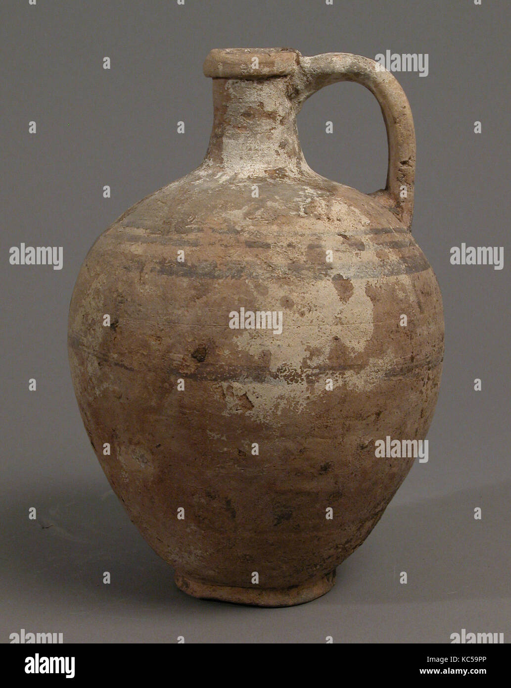 Jug, 4th–7th century, Made in Kharga Oasis, Byzantine Egypt, Coptic ...