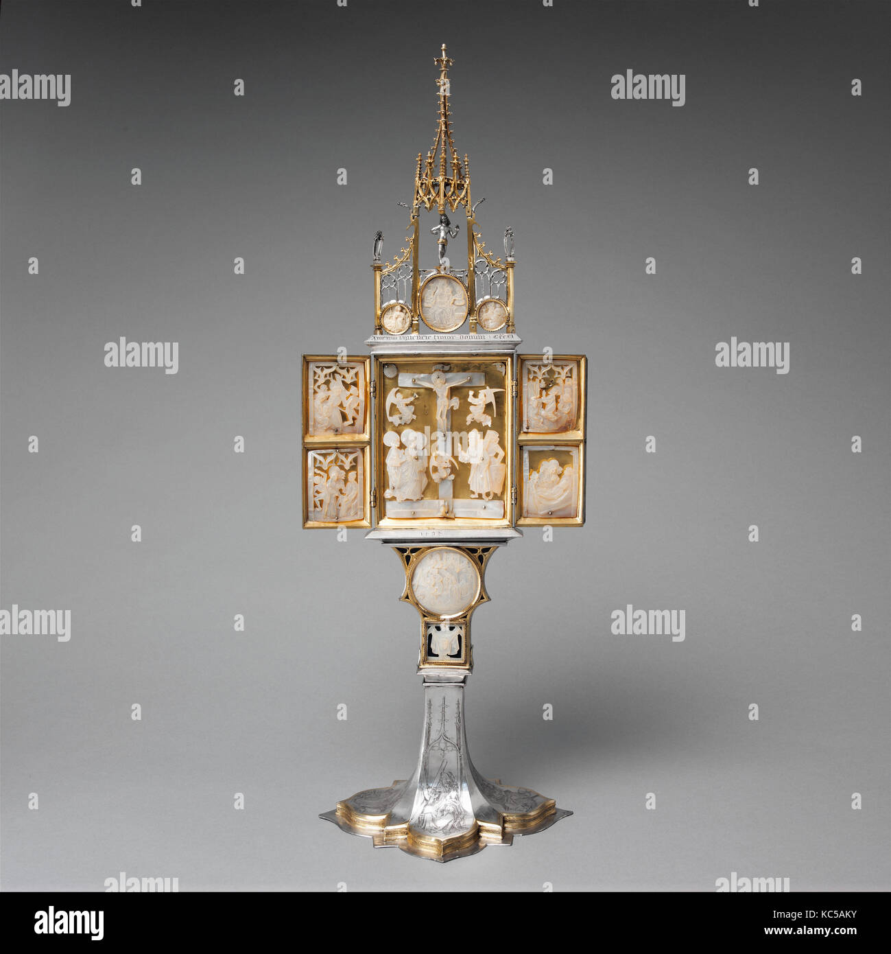 Triptych with Scenes from the Passion of Christ, Possibly Master Pertoldus, 1494 Stock Photo - Alamy