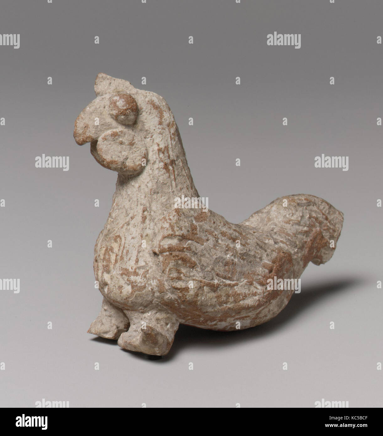 Terracotta statuette of a rooster, 2nd–1st century B.C Stock Photo - Alamy