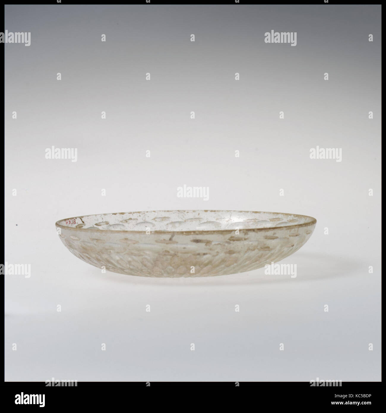 Glass bowl, Late Imperial, 3rd–4th century A.D., Roman, Glass; blown ...