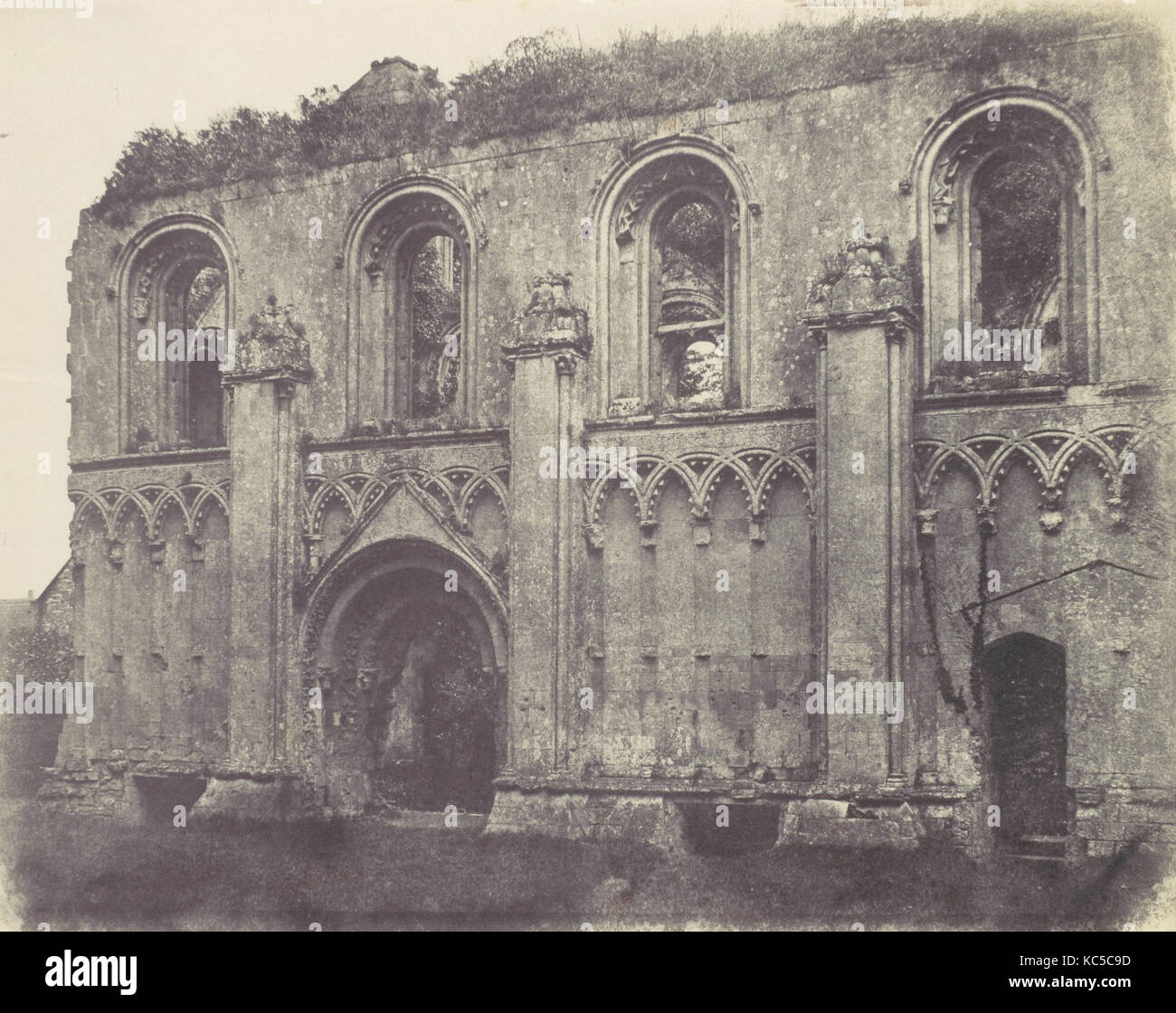 Abbey Ruins, 1850s, Salted paper print from paper negative, Photographs ...