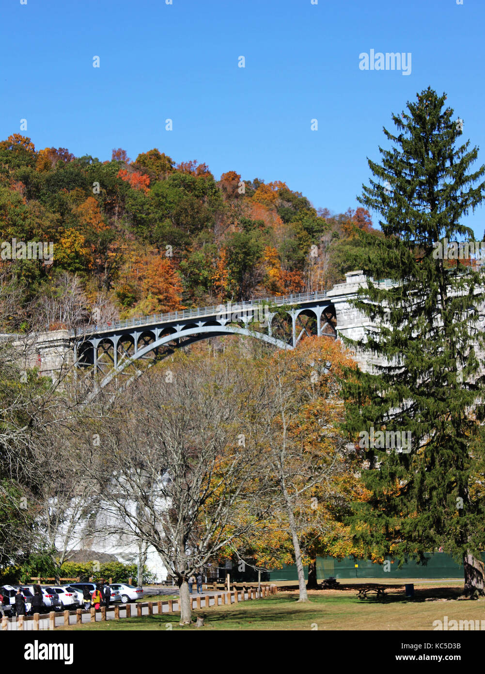 Croton Gorge Park in Fall Stock Photo - Alamy