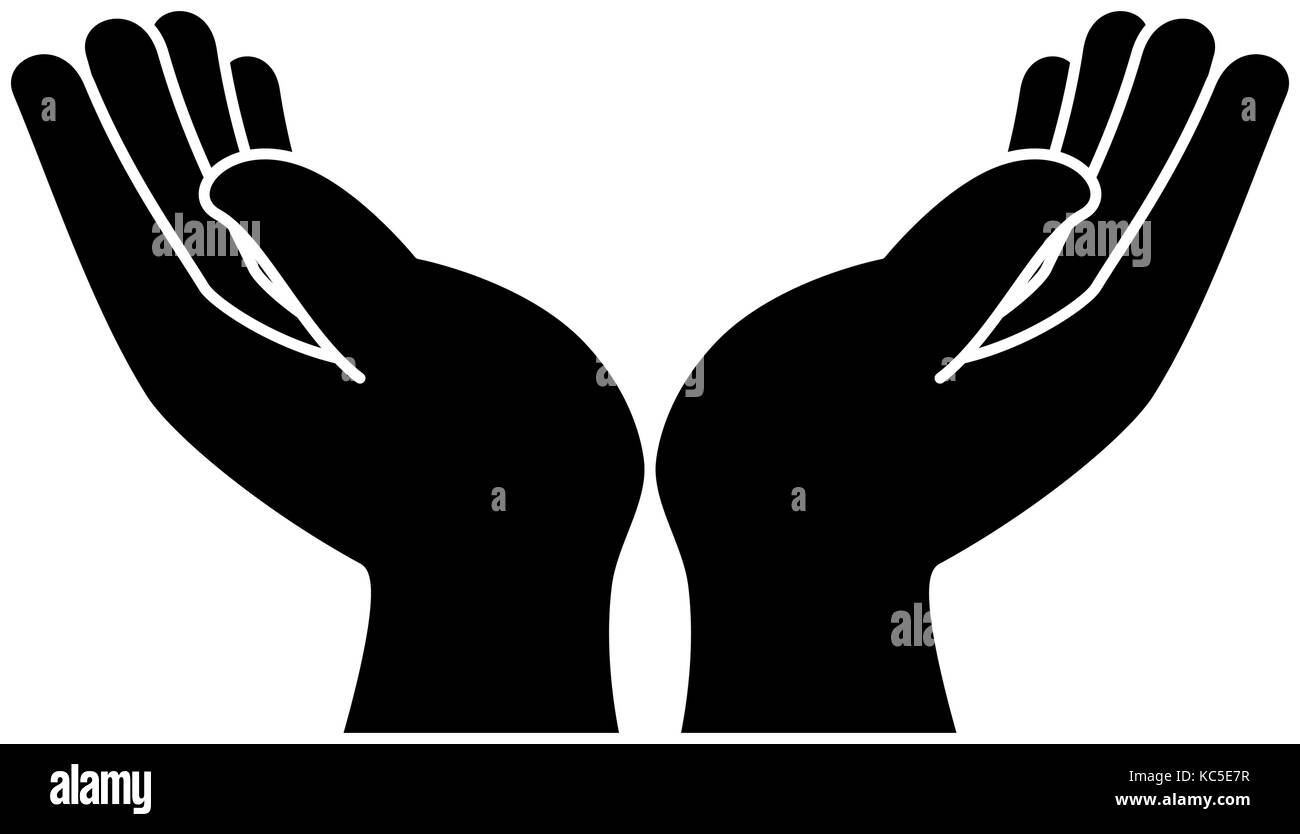 hands human protection icon vector illustration design Stock Vector ...