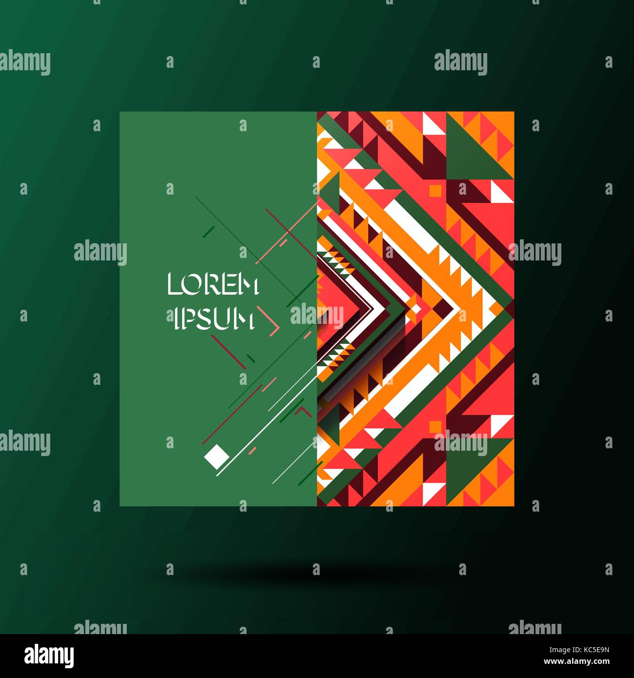 Mexican triangles Stock Vector Images - Alamy