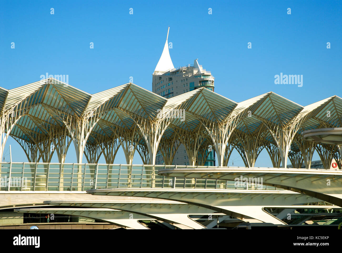 Gare do Oriente (Orient Station), designed by the architect Santiago ...