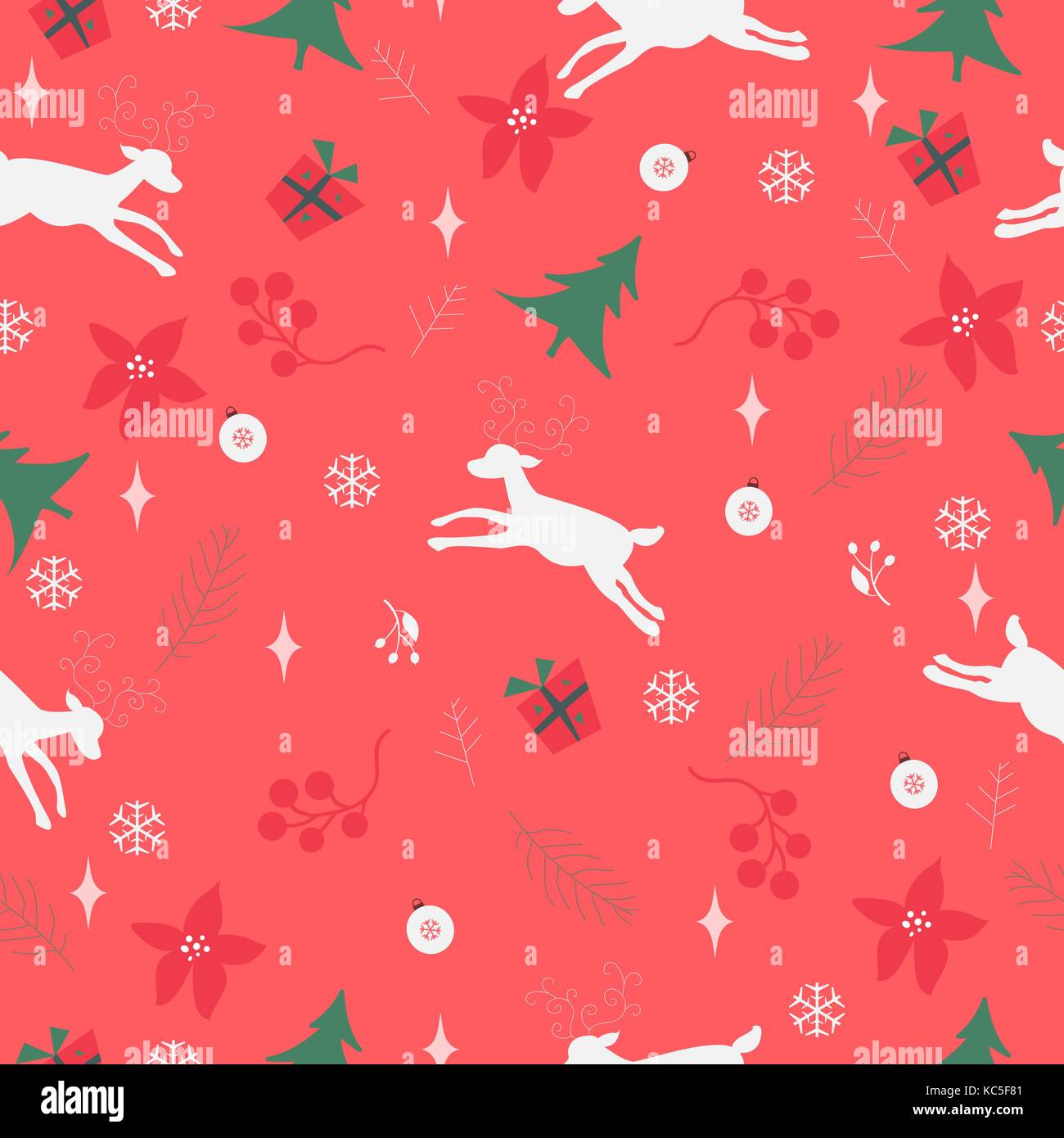 Winter background snowflakes fir Stock Vector Images - Alamy