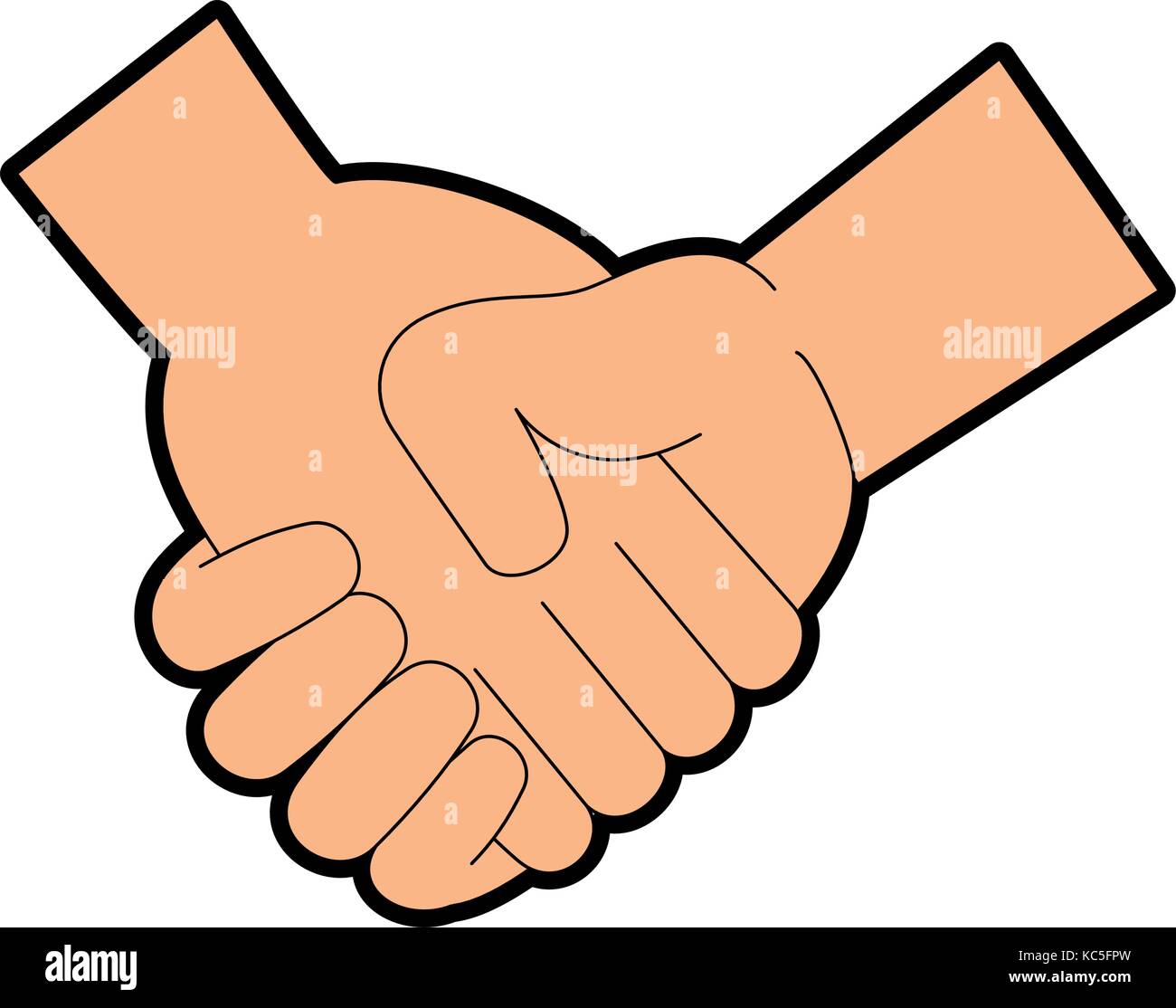 handshake done deal icon vector illustration design Stock Vector Image ...
