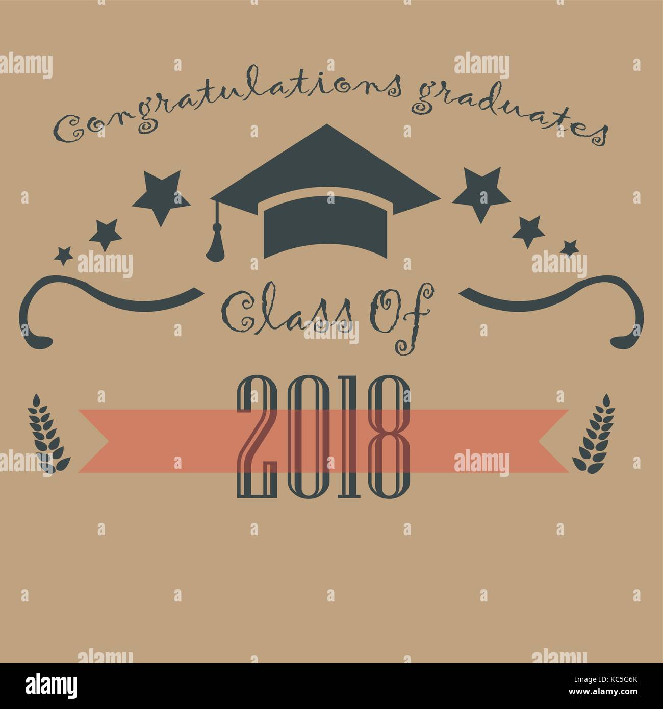 University degree concept vintage Stock Vector Images - Alamy