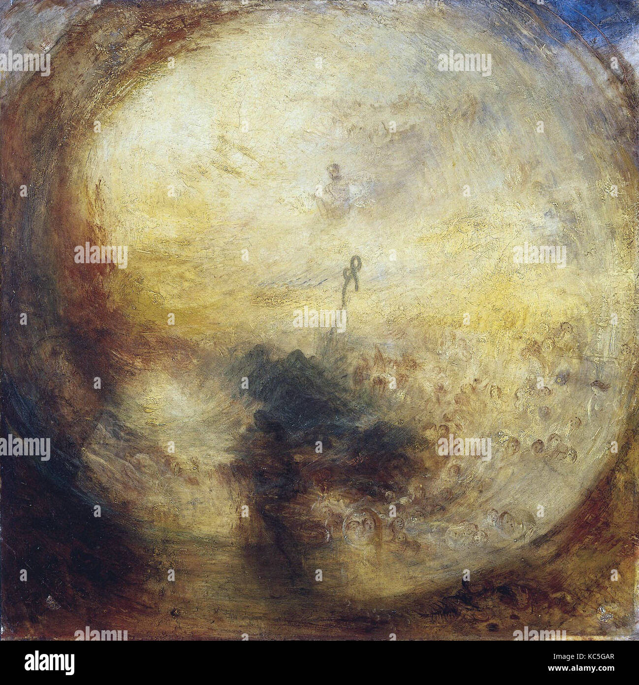 Joseph Mallord William Turner - Light and Color Moses Writing the Book ...