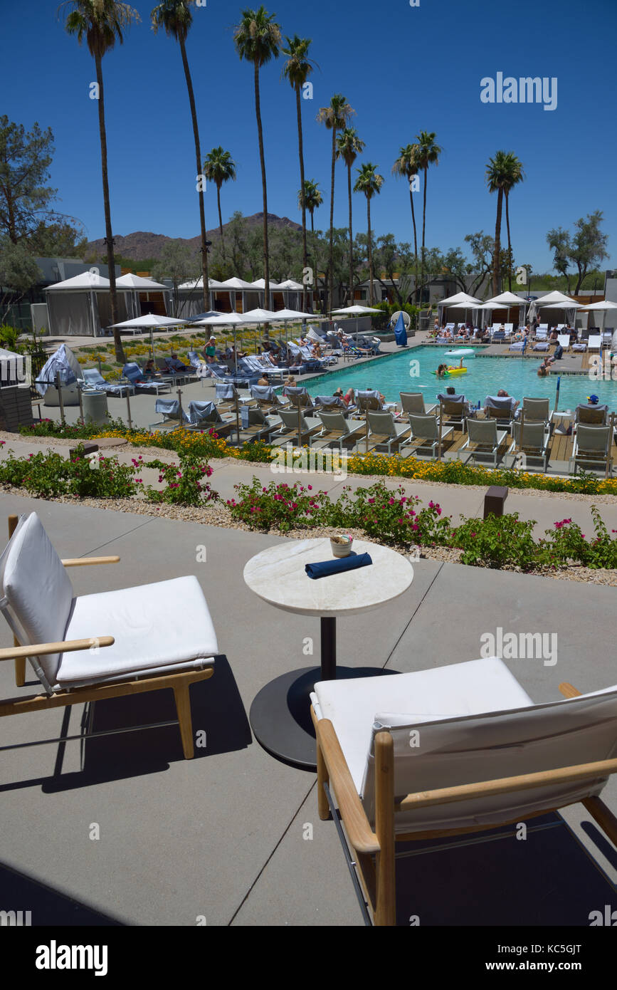 The Andaz Scottsdale Resort & Spa, Scottsdale AZ Stock Photo - Alamy