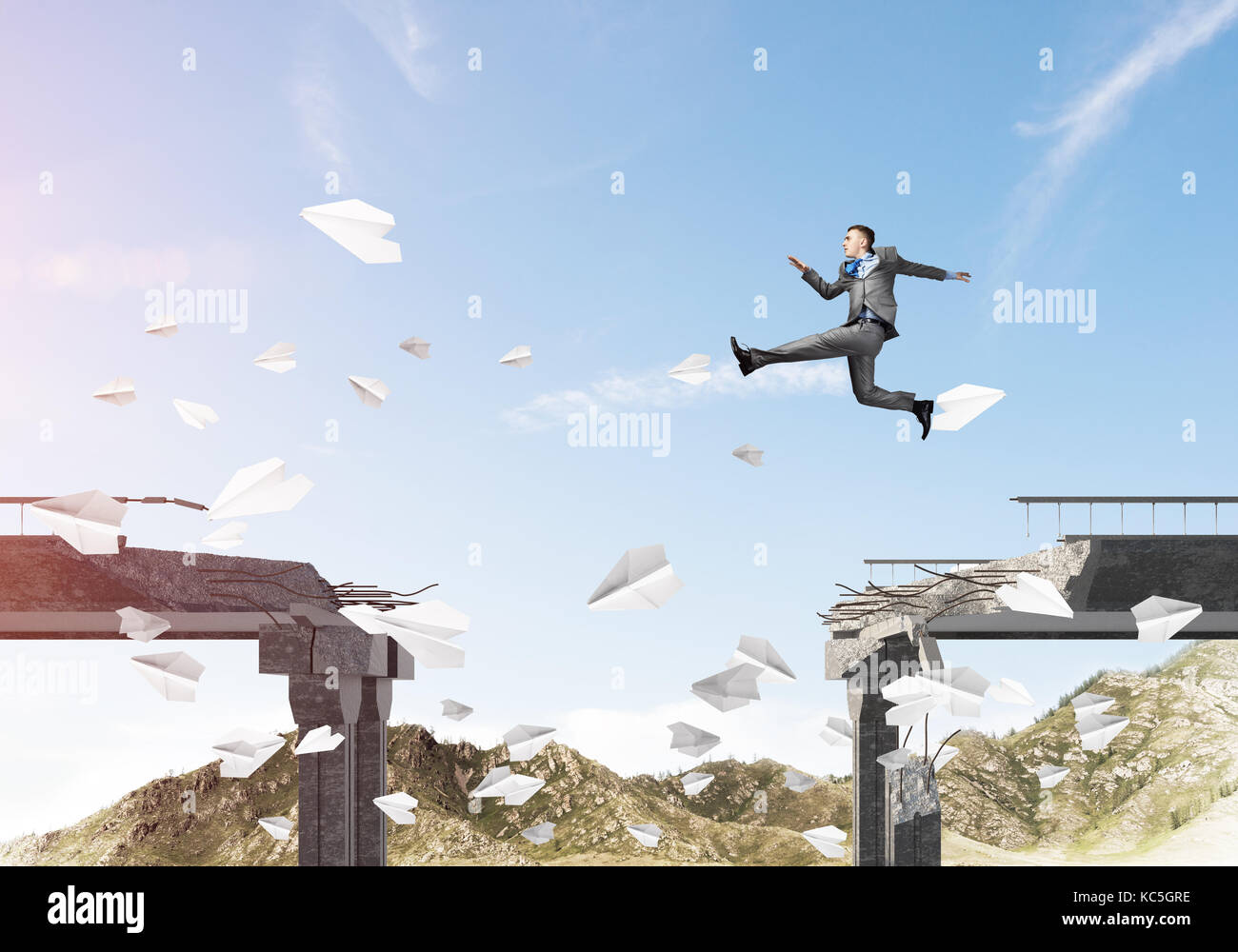 Problems and difficulties overcoming concept Stock Photo - Alamy
