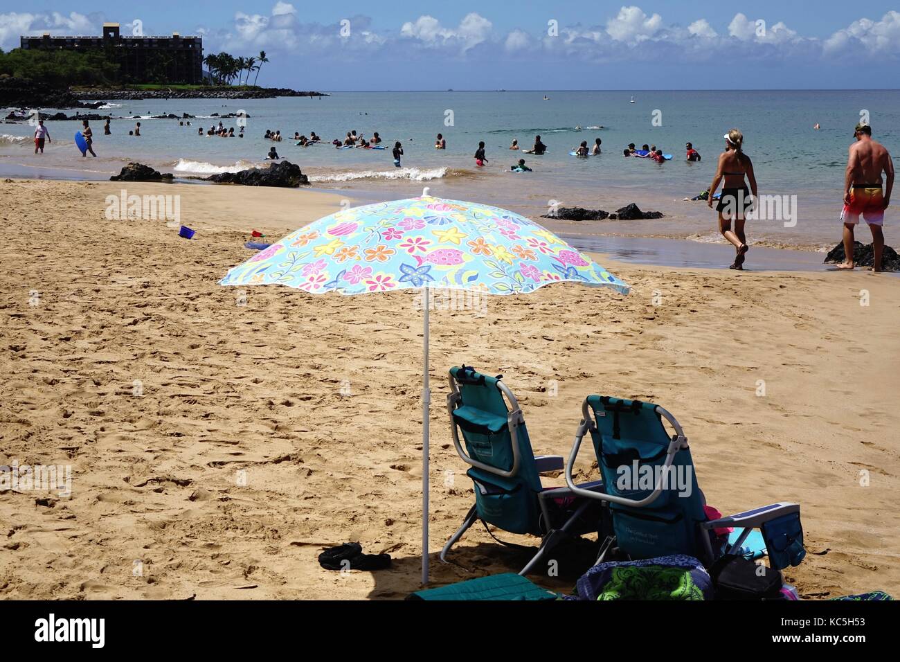 Kamaole 3 beach, Maui Stock Photo - Alamy