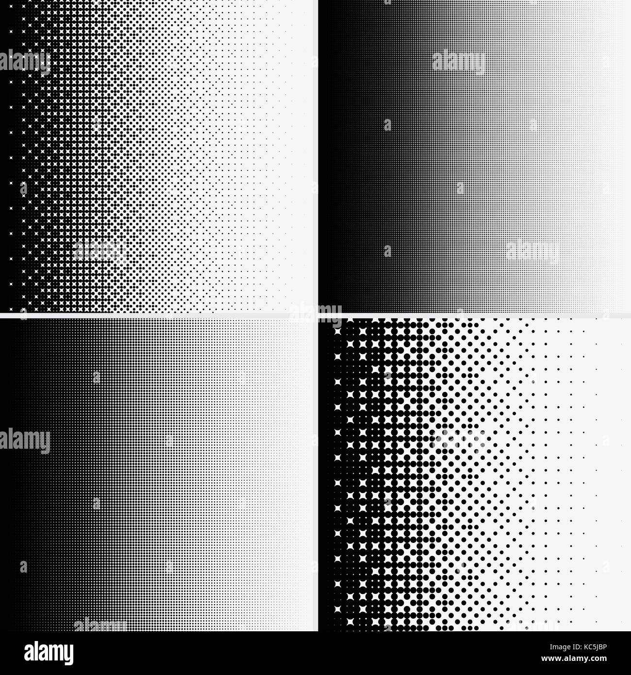 Dotted halftone gradient pattern Stock Vector Images - Alamy
