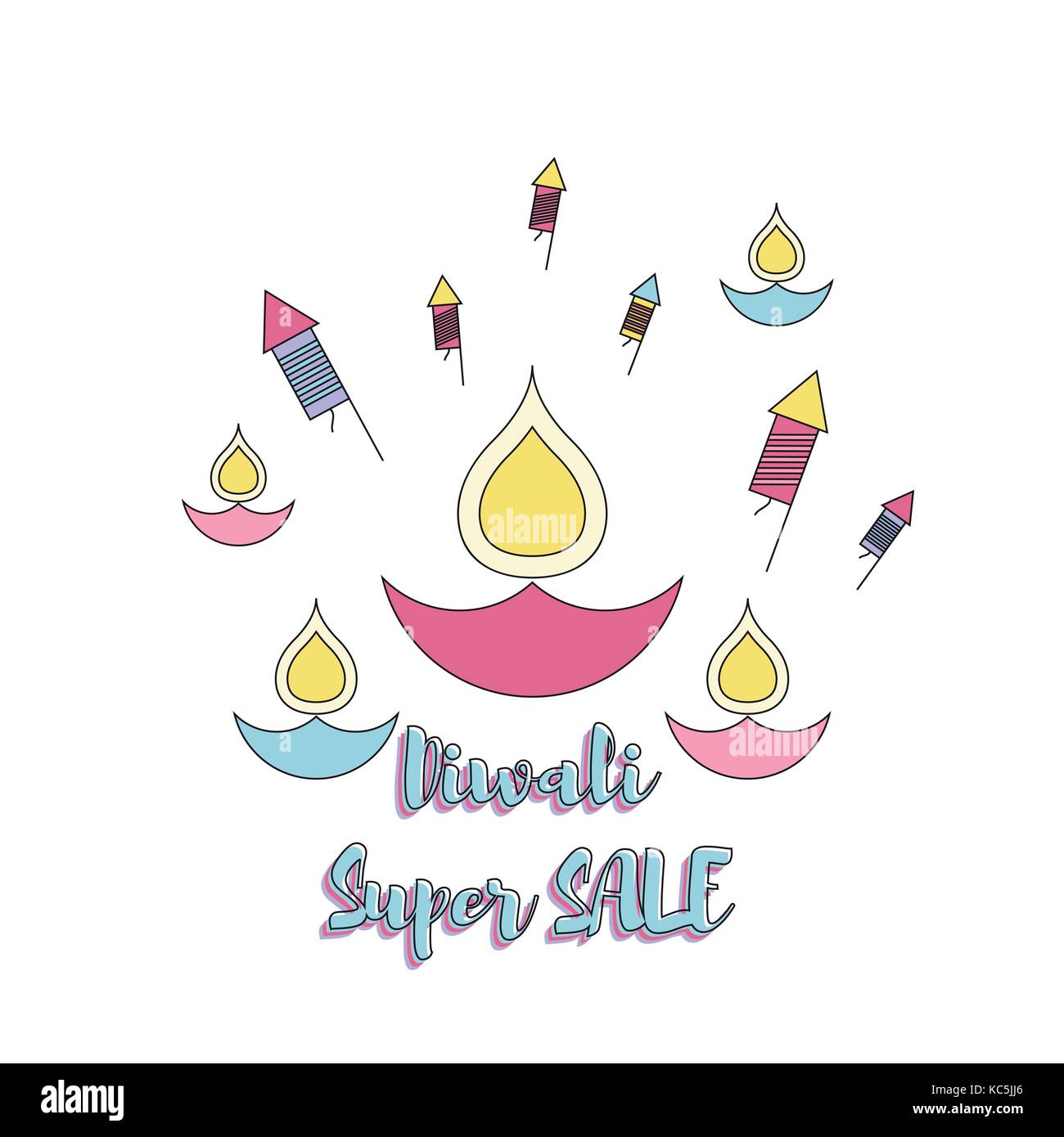 Creative poster Sale Happy Diwali Stock Vector Image & Art - Alamy