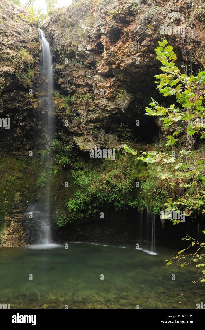 Dripping Springs Falls, Natural Falls State Park Stock Photo - Alamy