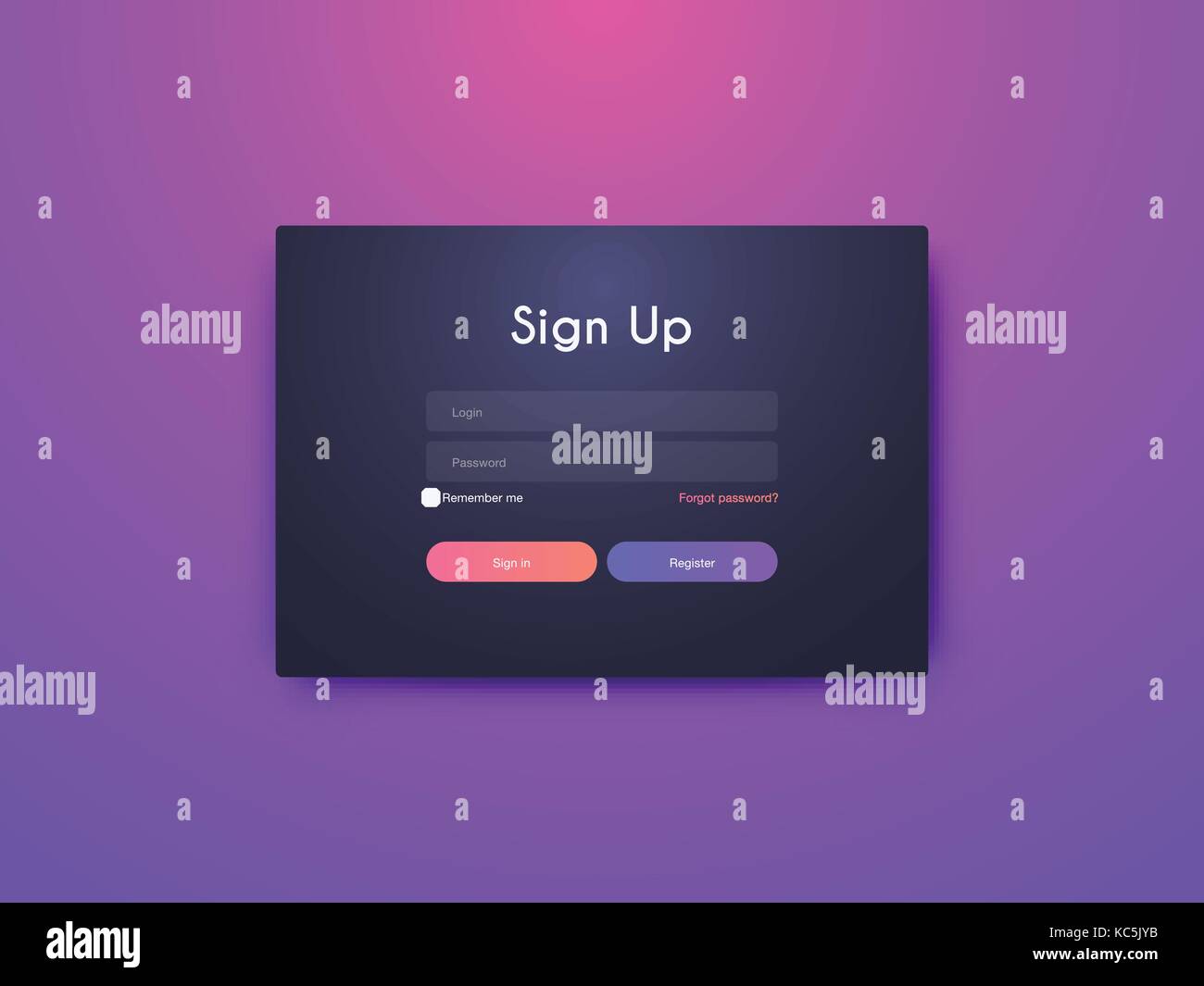 Vector Illustration of screens and web concept Stock Vector Image & Art ...