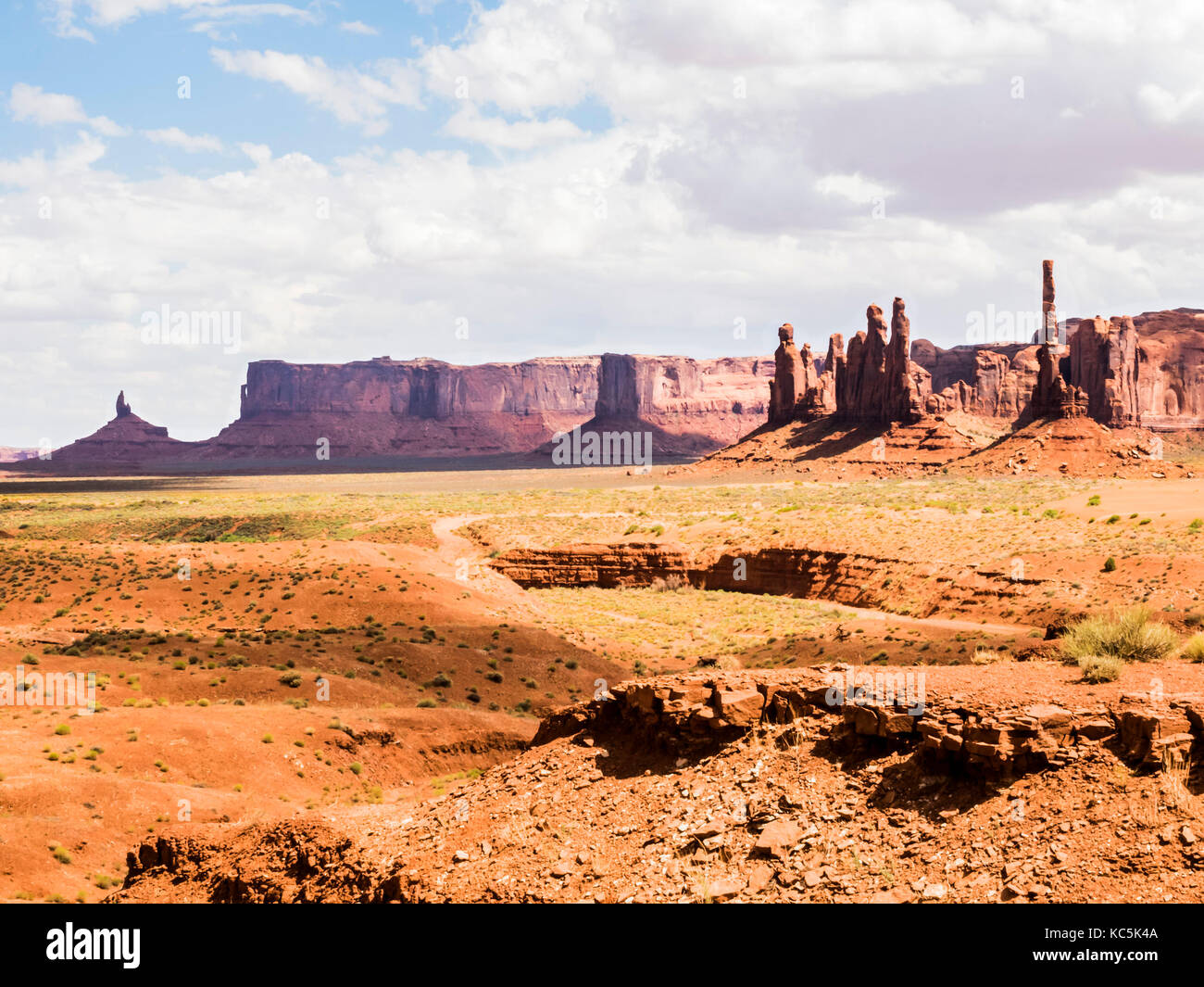 Totem Pole, Monument Valley - Arizona, AZ, USA Stock Photo - Alamy