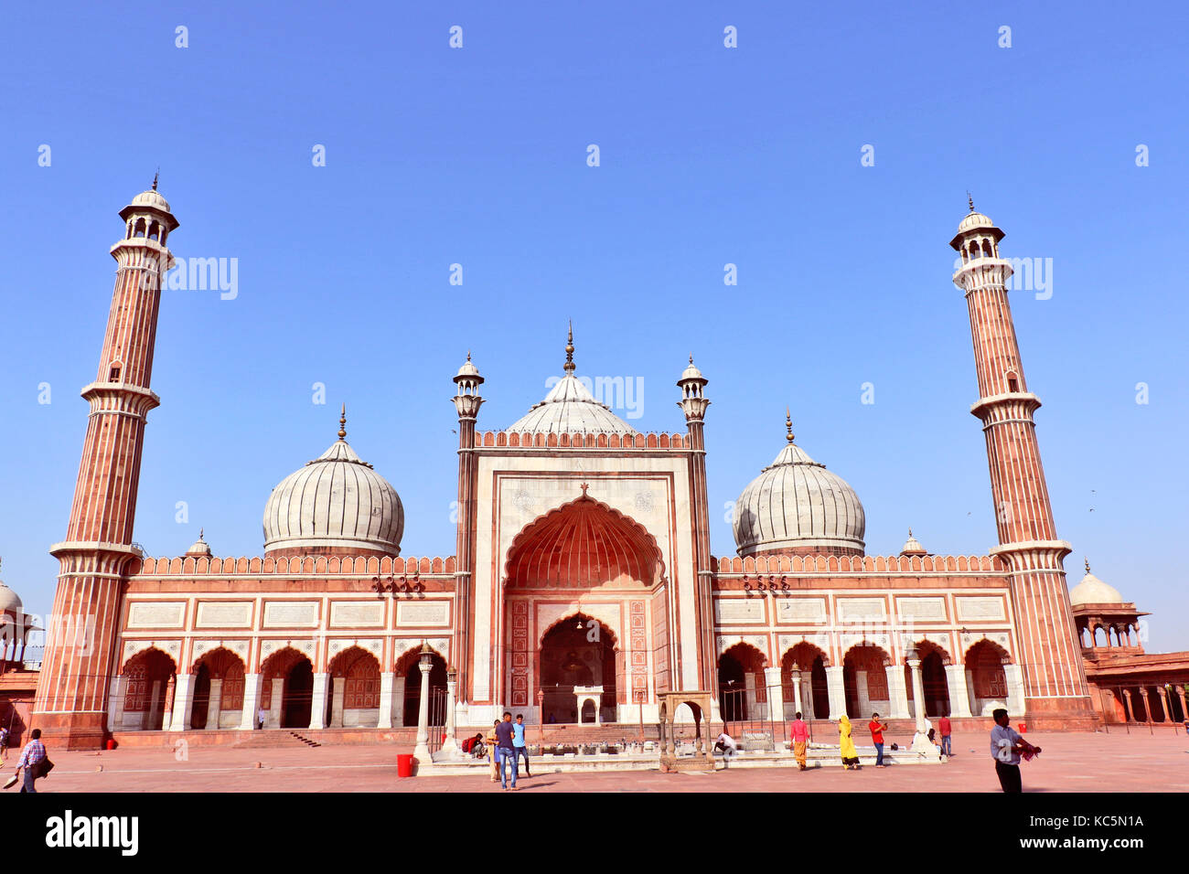Jama Masjid Of Delhi Is One Of The Largest Mosques In India The