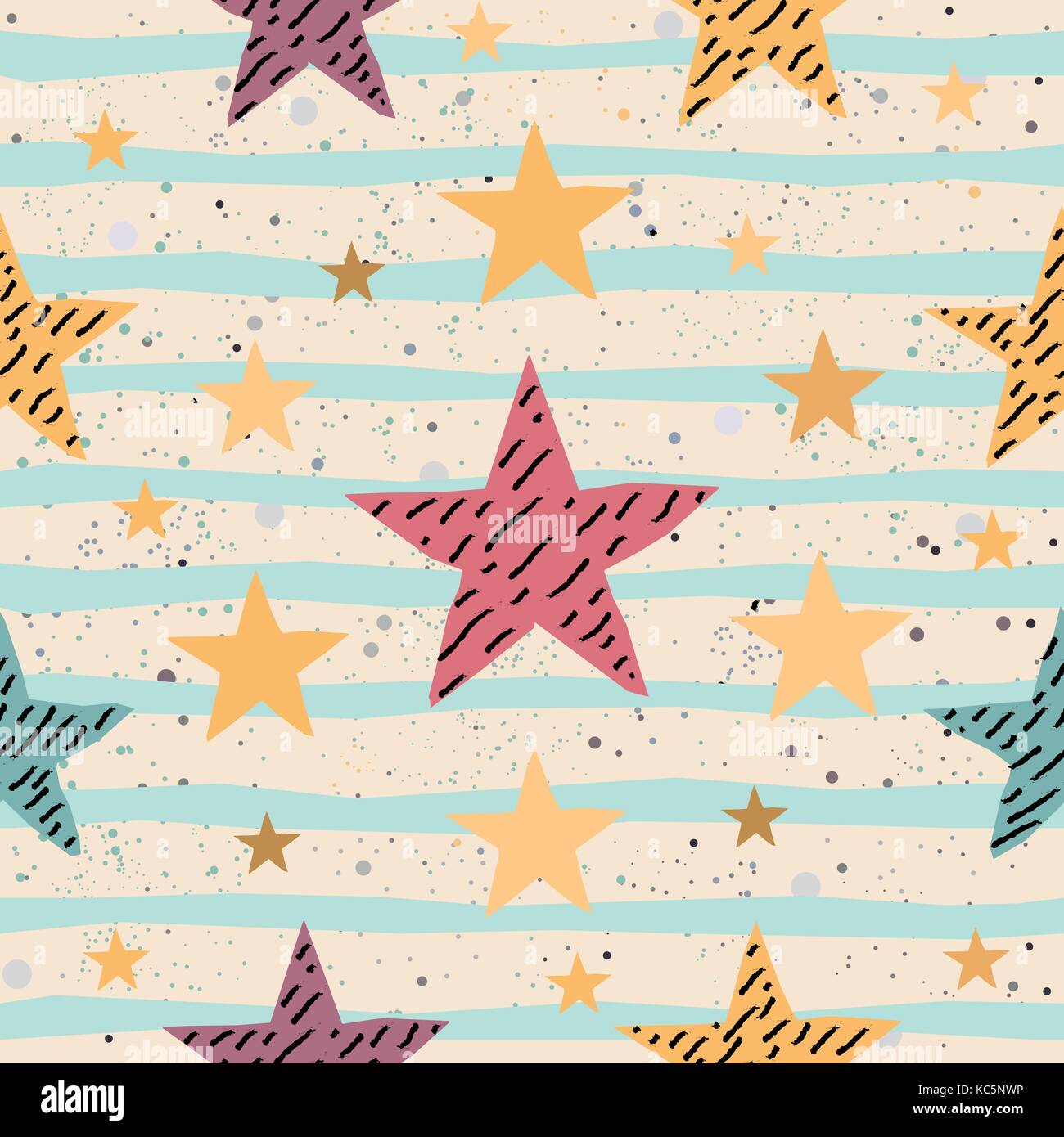 Cute Seamless Star Pattern. Great for backgrounds, backdrops, cars ...
